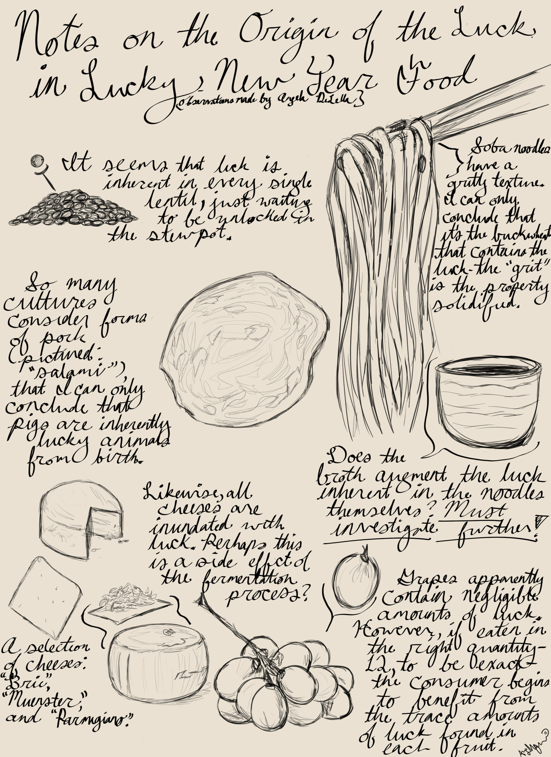 “Notes on the Origin of Luck in Lucky New Year Foods” by Angela DiLella ...